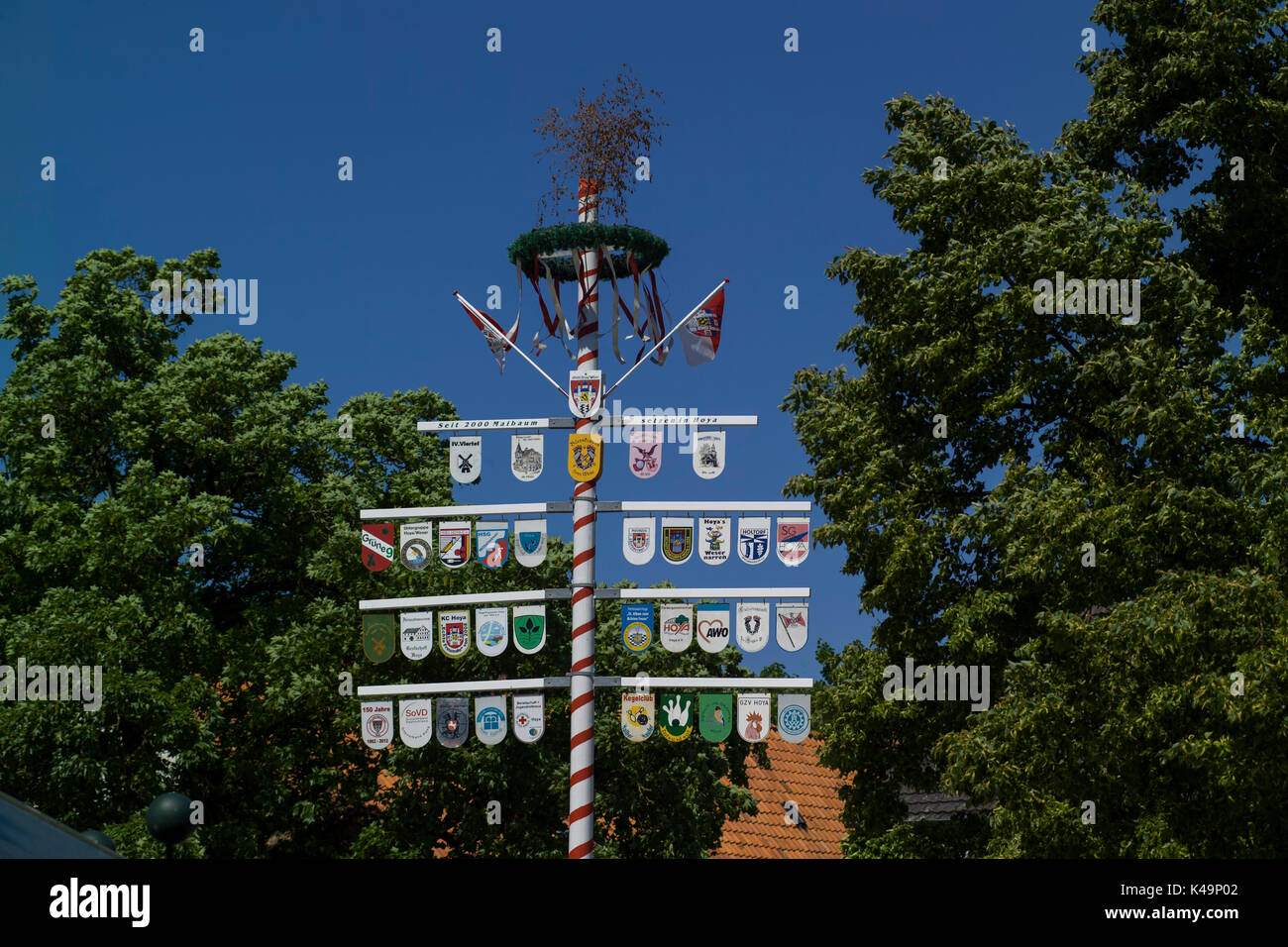 Hoya On The River Weser Stock Photo - Alamy