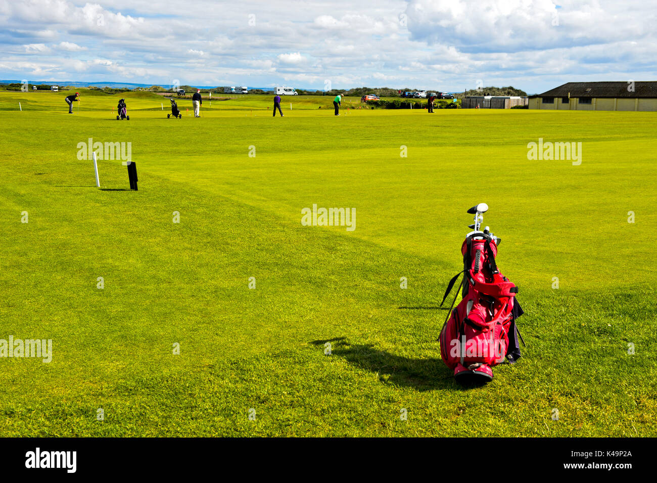 Teeing Ground Of Golf Course, Golf Course St Andrews Links, St Andrews ...