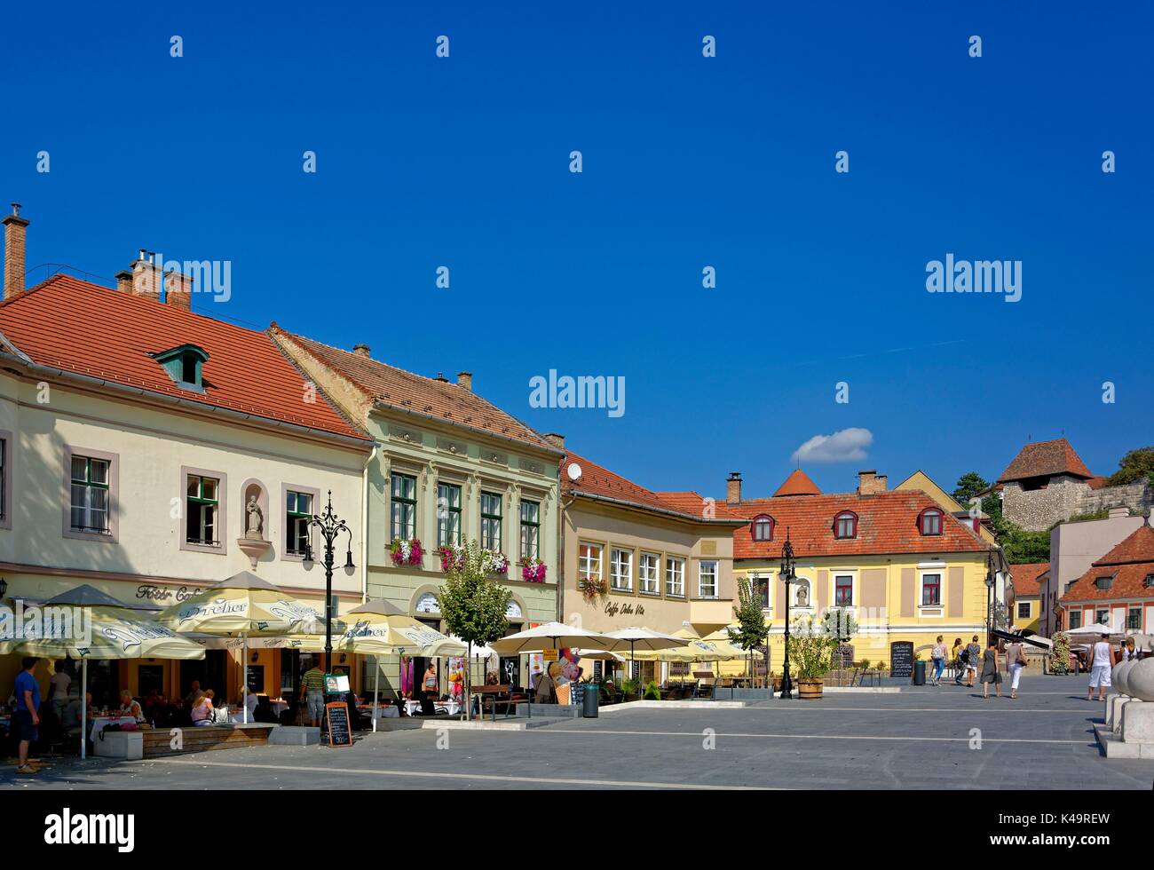 Eger A City In Northern Hungary Stock Photo - Alamy
