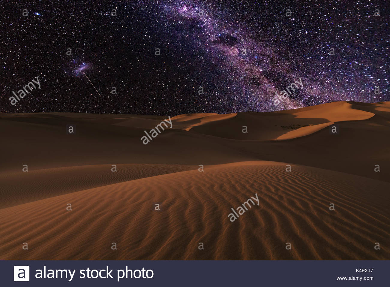 Sahara Desert At Night Stock Photos & Sahara Desert At Night Stock ...