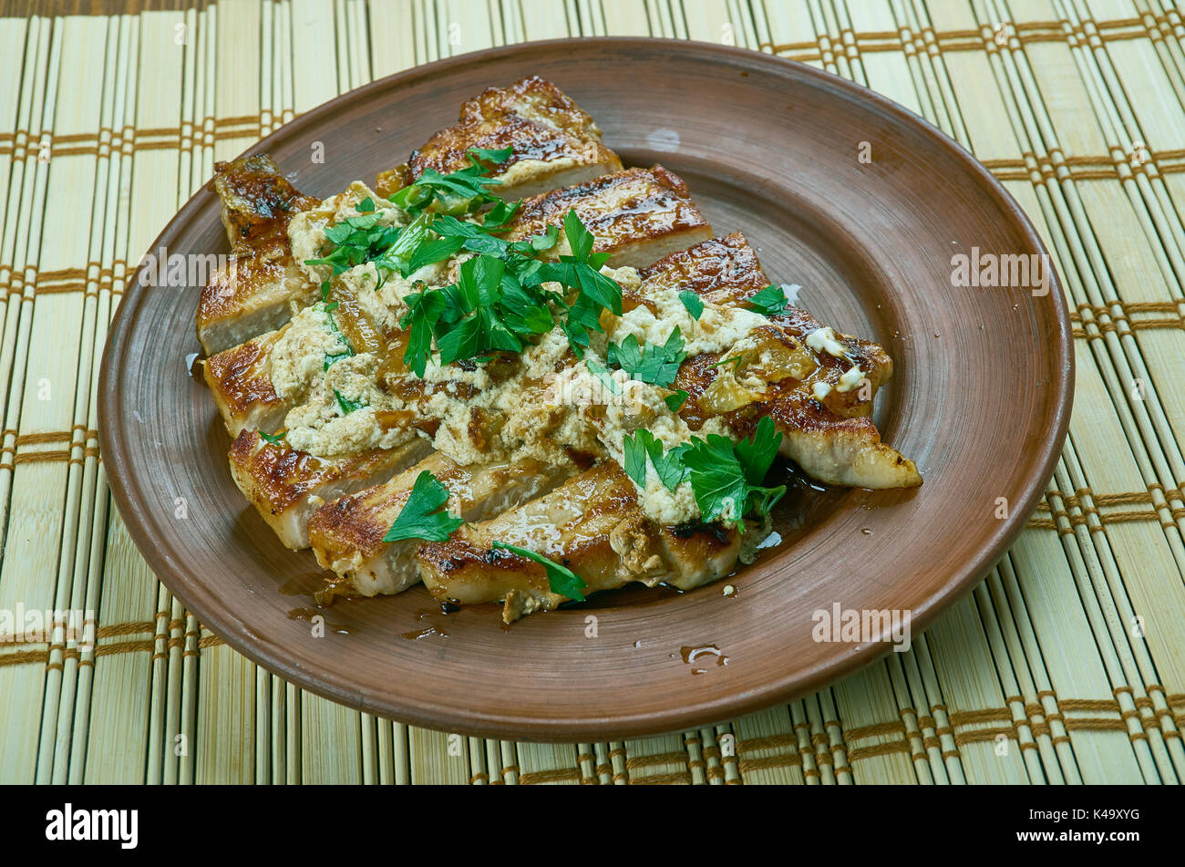 Pork Chop Agrodolce, Italian sweet and sour sauce made with honey and ...