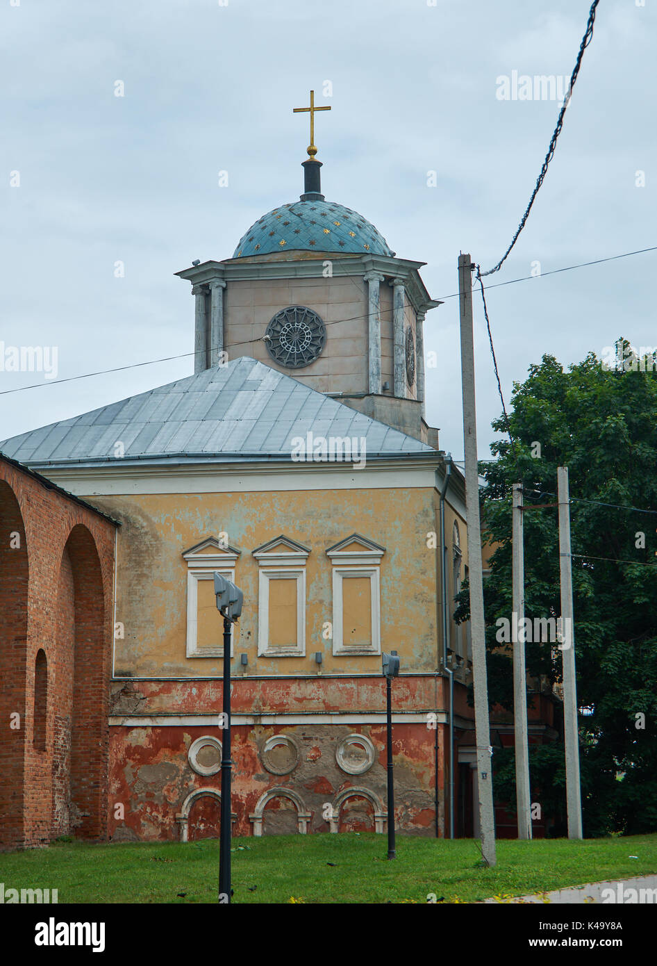 Church of the smolensk icon of the mother of god hi-res stock ...