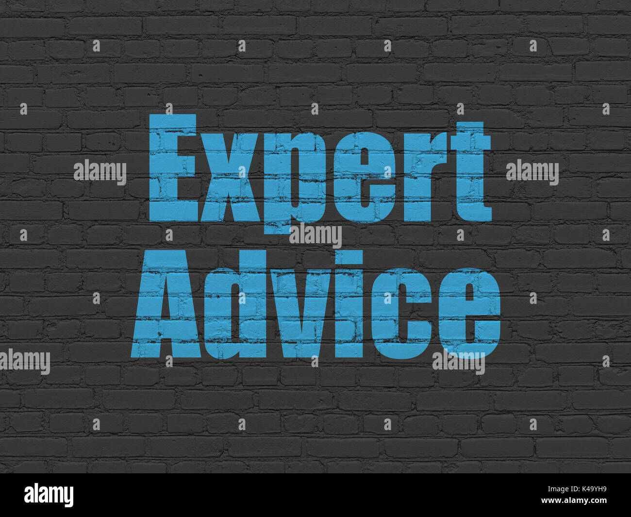Law concept: Expert Advice on wall background Stock Photo - Alamy