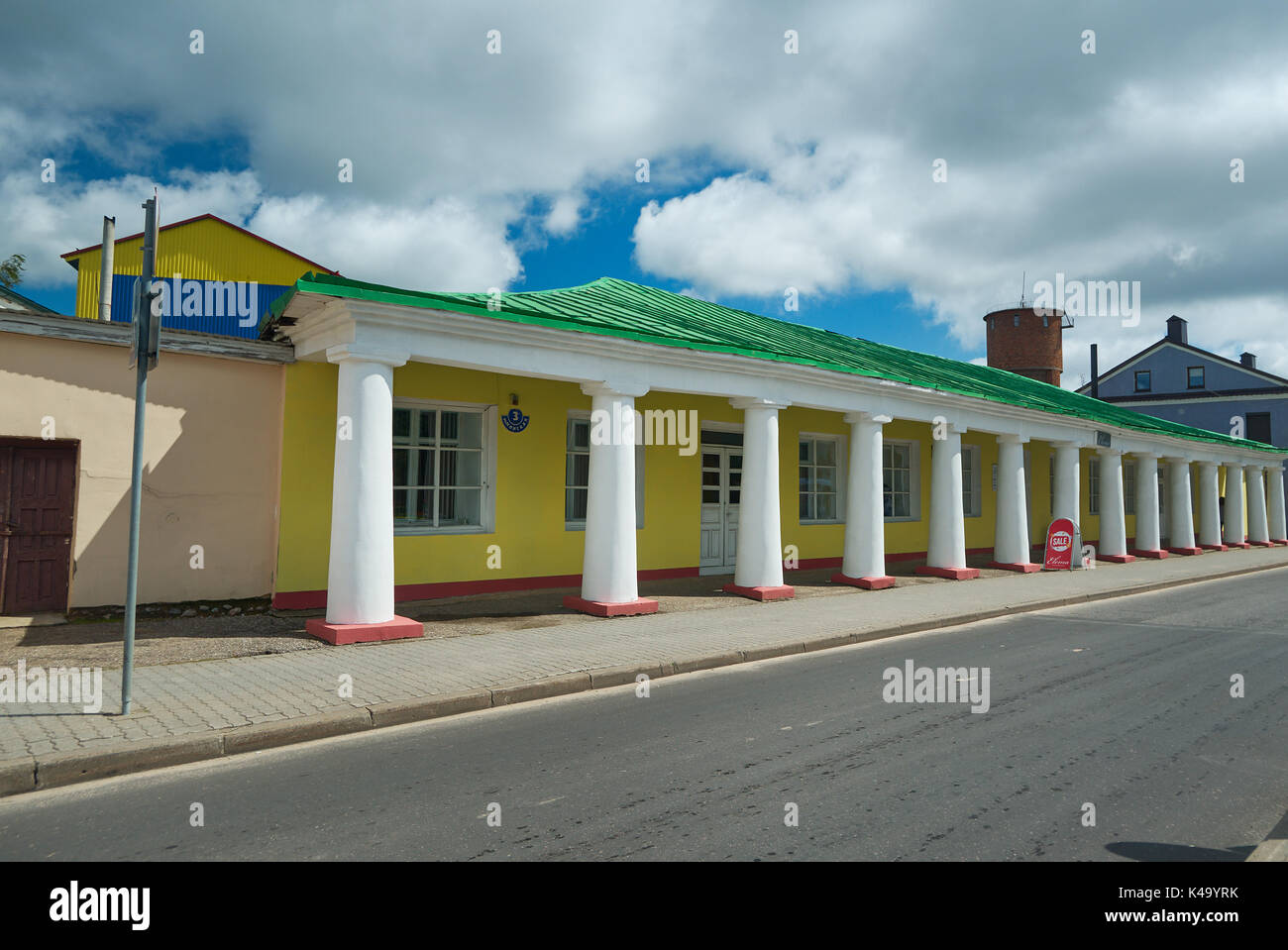 View of the old architecture in Novogrudok, Belarus, 6 July 2017 Stock ...