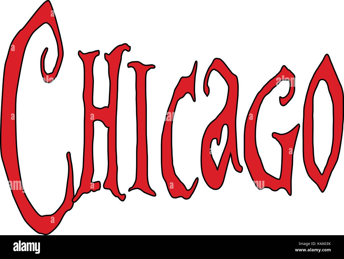 Chicago billboard Stock Vector Images - Alamy