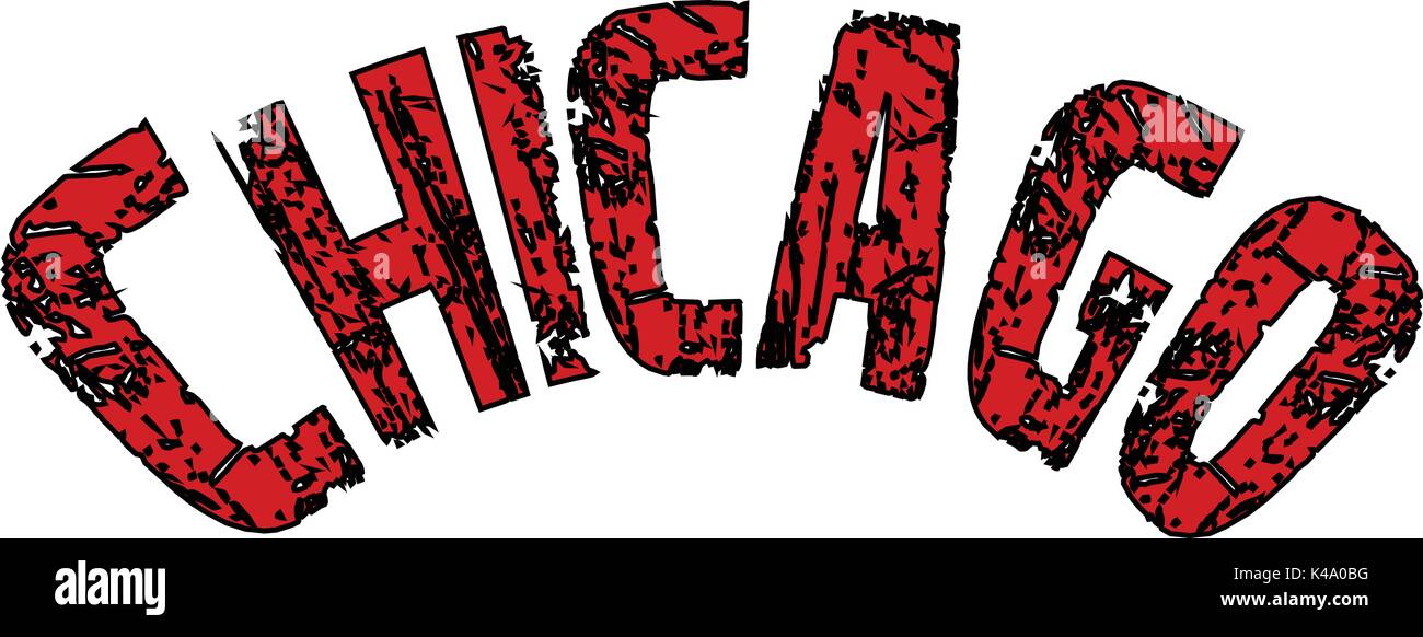 Chicago city history Stock Vector Images - Alamy