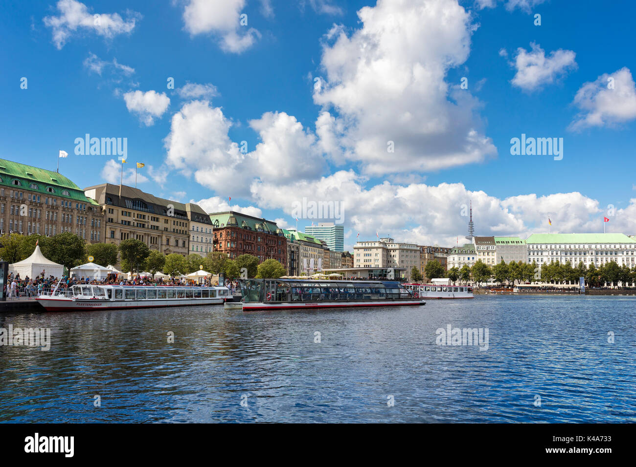 Alster pavilion hi-res stock photography and images - Alamy