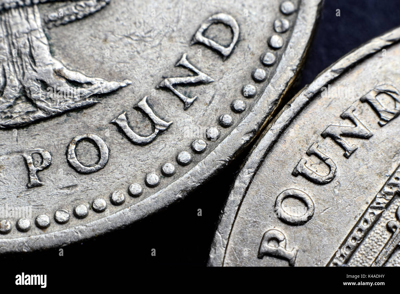 English pound coins banknotes england hi-res stock photography and ...