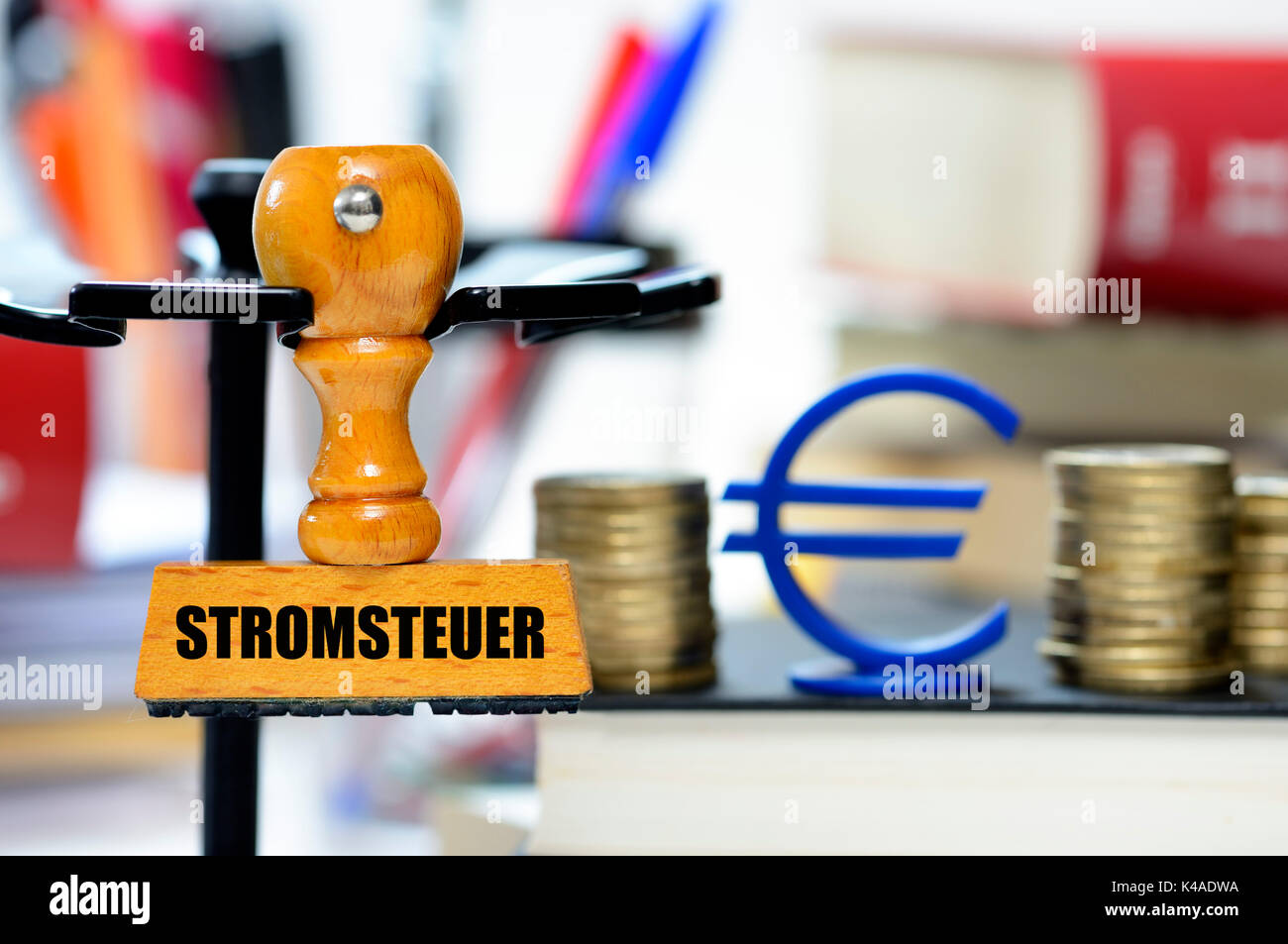 Electricity Stamp High Resolution Stock Photography and Images - Alamy