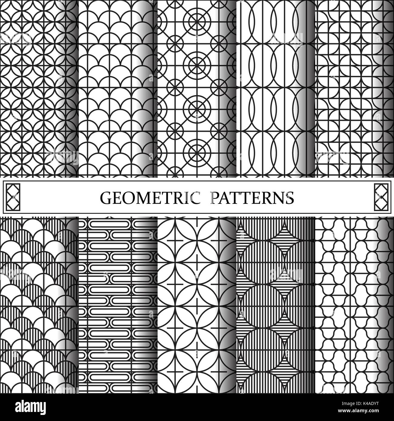 geometric vector pattern,pattern fills, web page background,surface textures Stock Vector Image ...