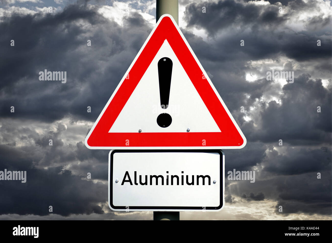 Aluminium signs hi-res stock photography and images - Alamy