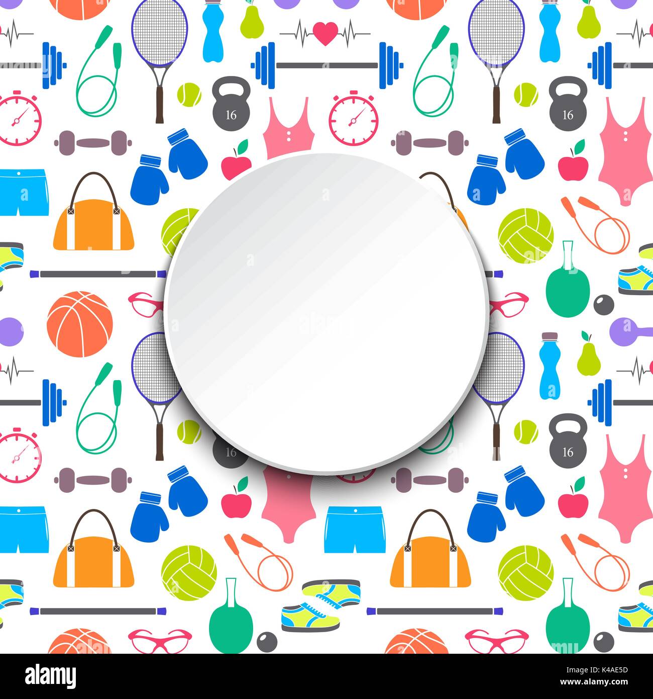 Fitness jump rope on Stock Vector Images - Alamy