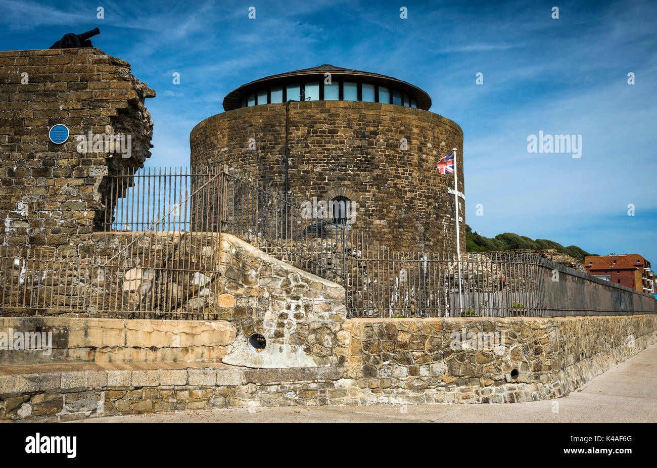 Sandgate Castle artillery fort built by Henry VIII near Folkestone ...