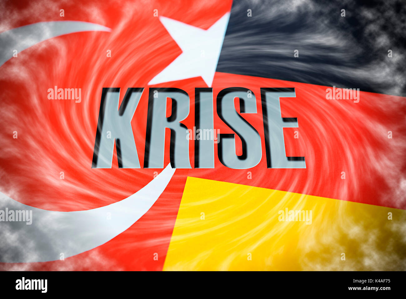 German turkey flag hi-res stock photography and images - Alamy