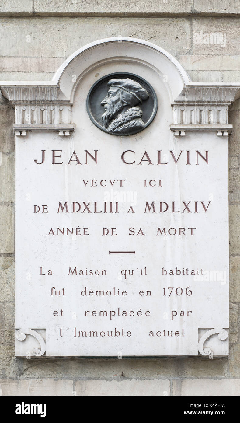 John calvin geneva hi-res stock photography and images - Alamy
