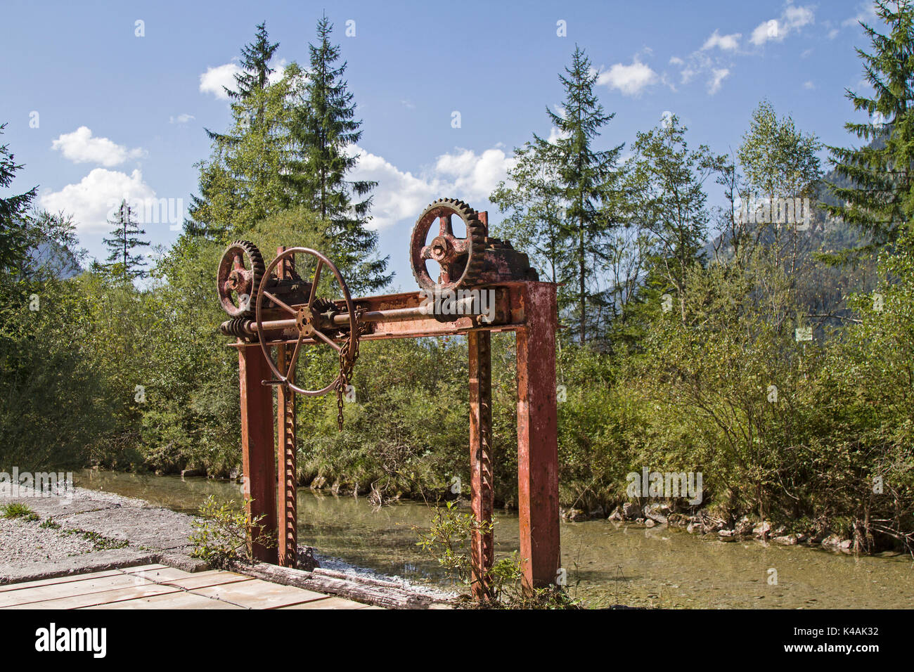 Old sluices hi-res stock photography and images - Alamy