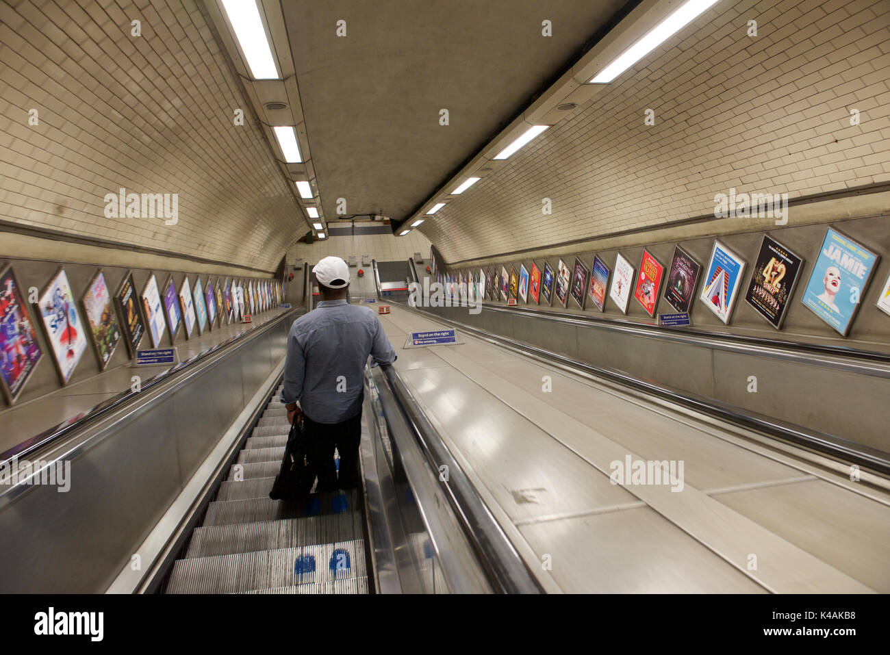 The architecture of Kentish Town Underground station in London Stock ...