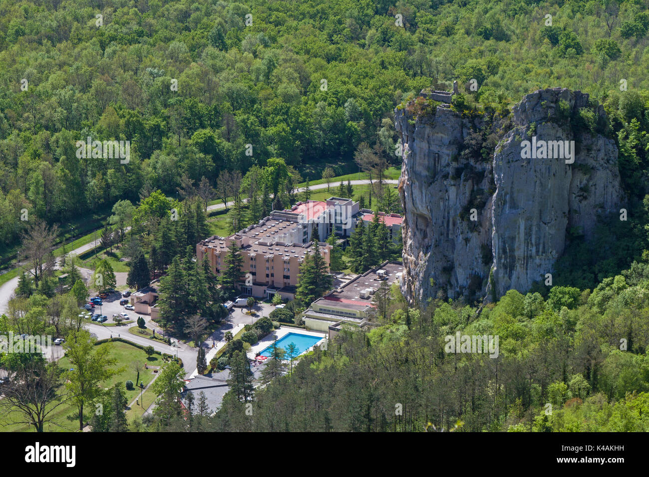 Natural Landscape And Well-Known Spa In The Mirna Valley In Istria ...
