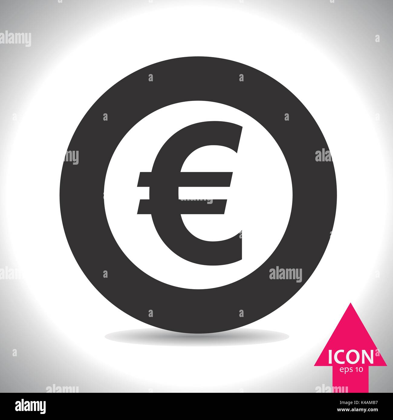 Vector euro icon. Vector, illustration, eps10 Stock Vector Image & Art ...