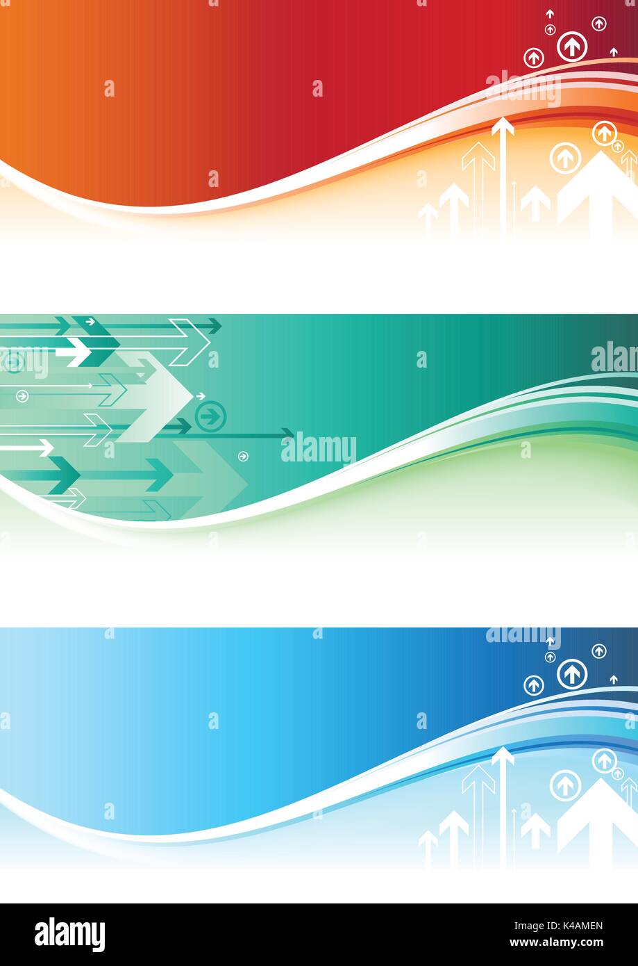 Arrow banner Stock Vector Images - Alamy