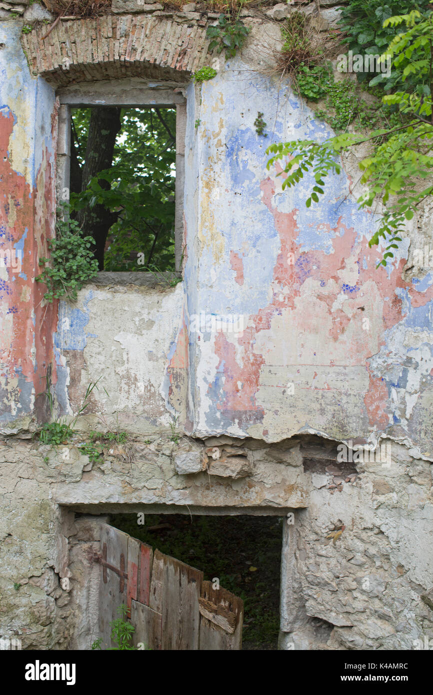 Detail Of A Former Now Decayed Dwelling-House In A Small Village Of The ...