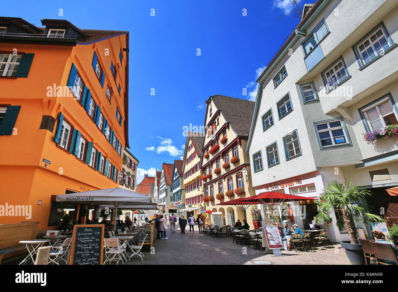 Historic buildings in biberach an der riss hi-res stock photography and ...