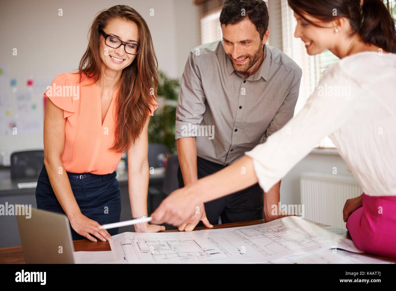 Our project is better than previous Stock Photo - Alamy