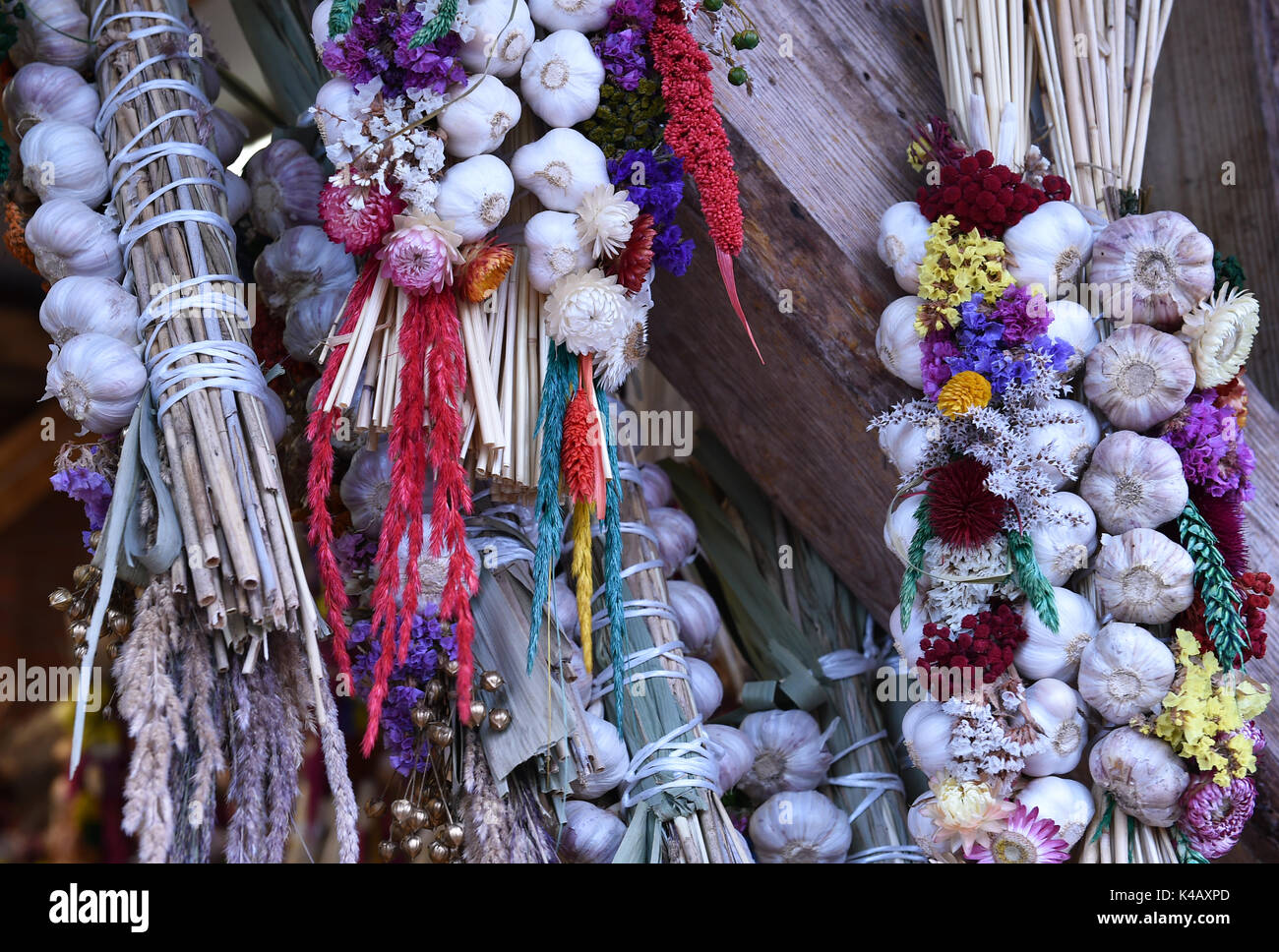 Garlic Braids High Resolution Stock Photography and Images - Alamy