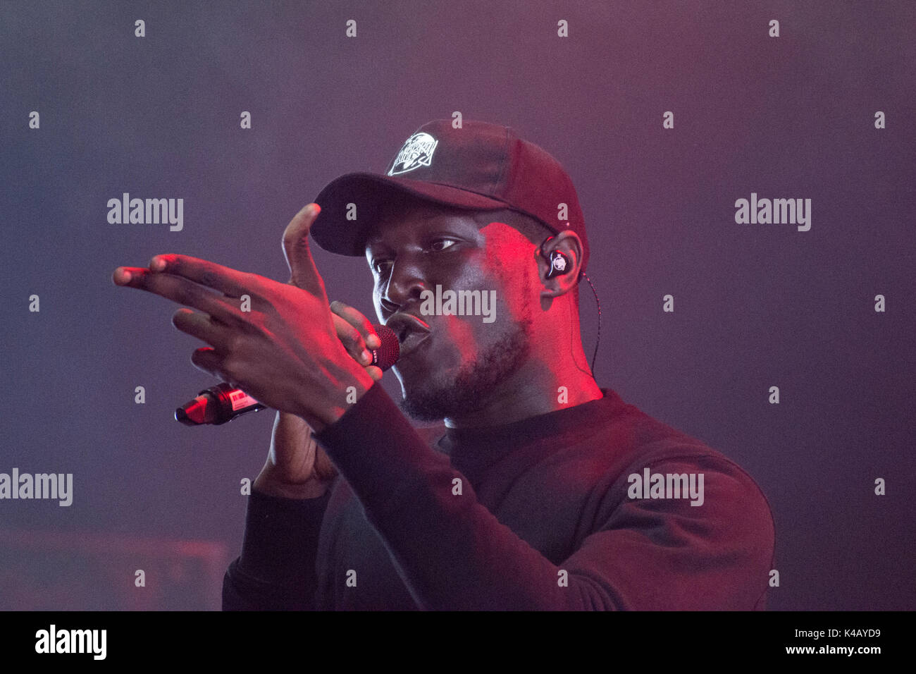 Turku, Finland 7Th July 2017 British Grime Rapper Stormzy Performs At ...