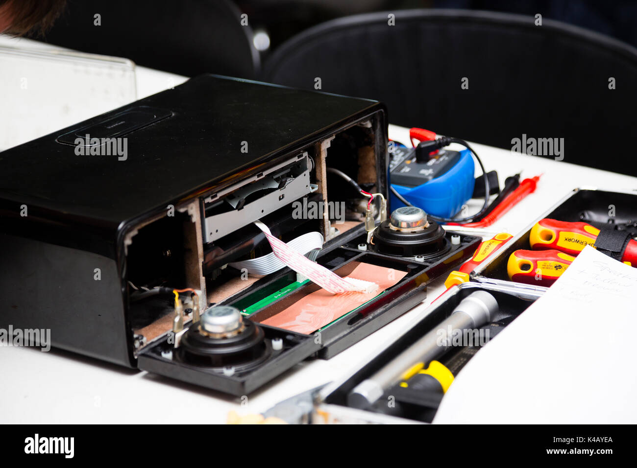 Radio repair hi-res stock photography and images - Alamy