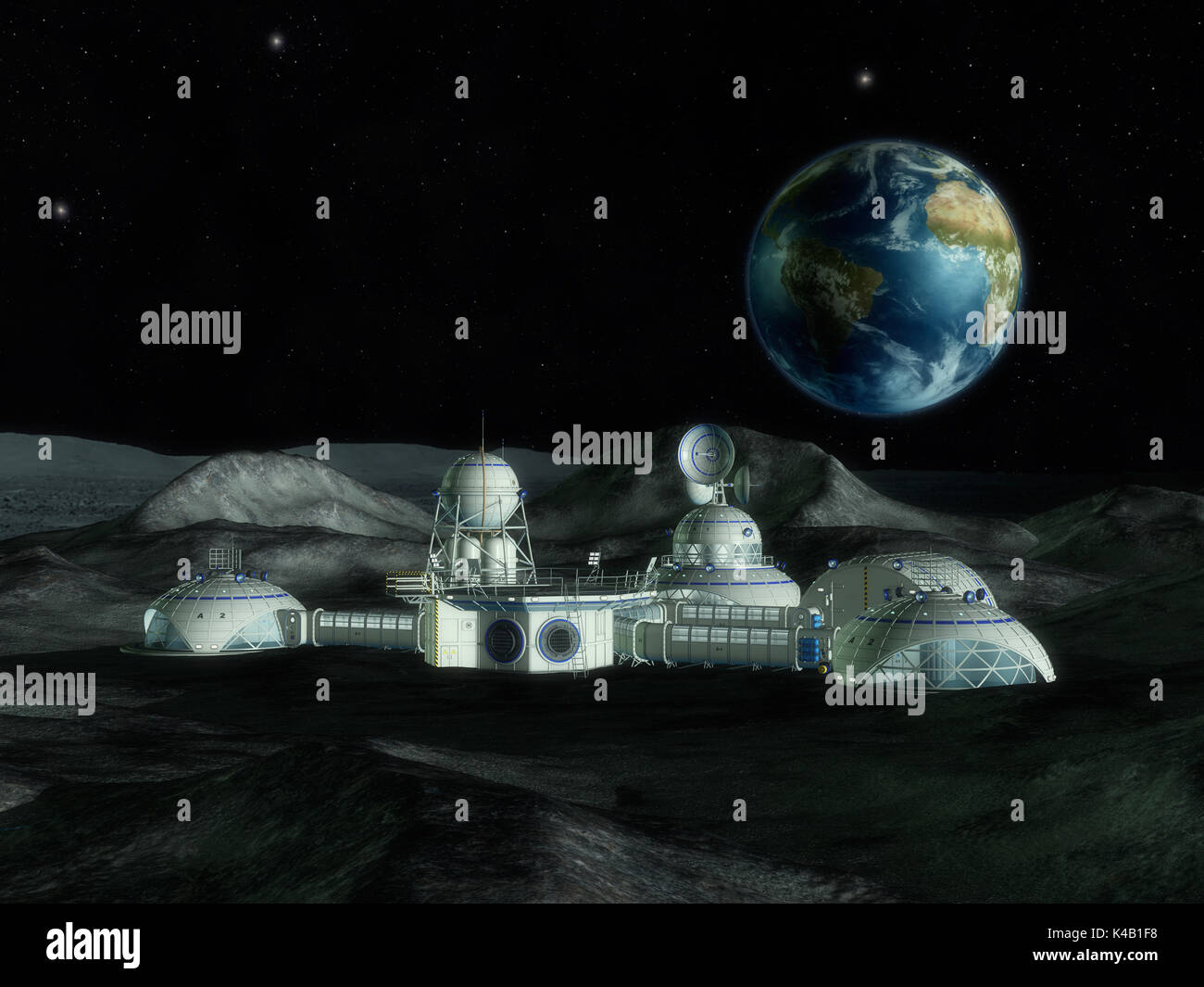 Mars colonization illustration hi-res stock photography and images - Alamy