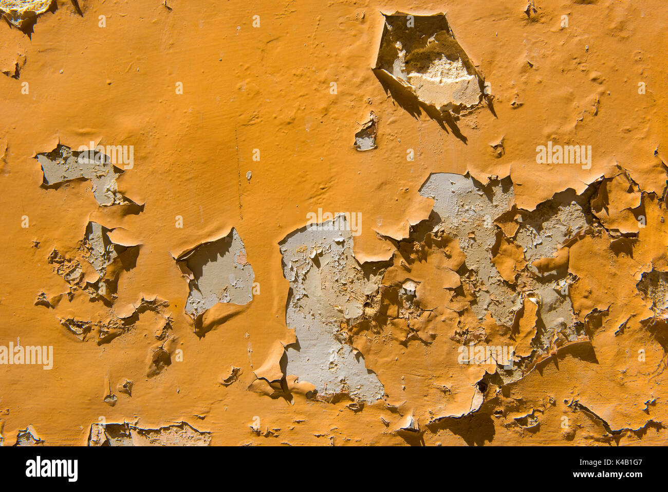 Peeling orange paint hi-res stock photography and images - Alamy