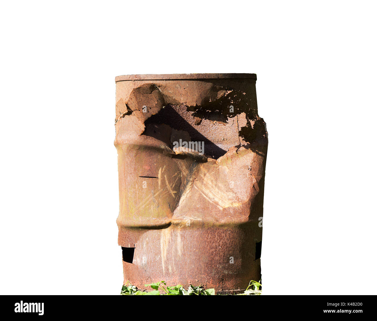 Rusting Steel Barrel High Resolution Stock Photography and Images - Alamy