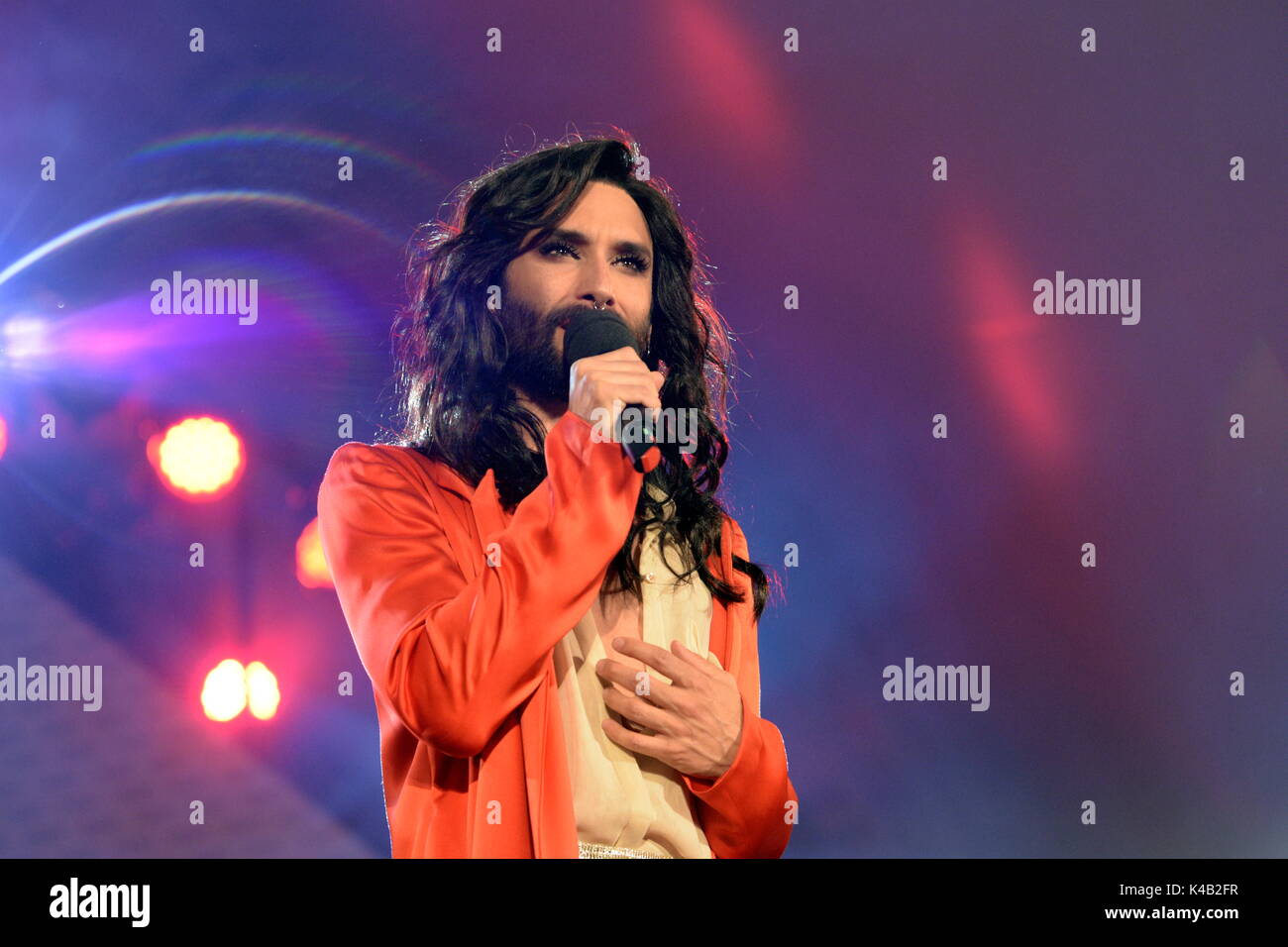 Conchita In Concert Stock Photo - Alamy