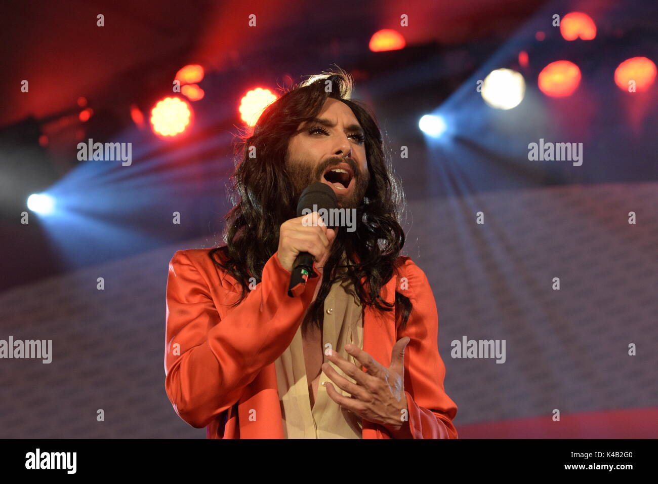 Conchita In Concert Stock Photo - Alamy