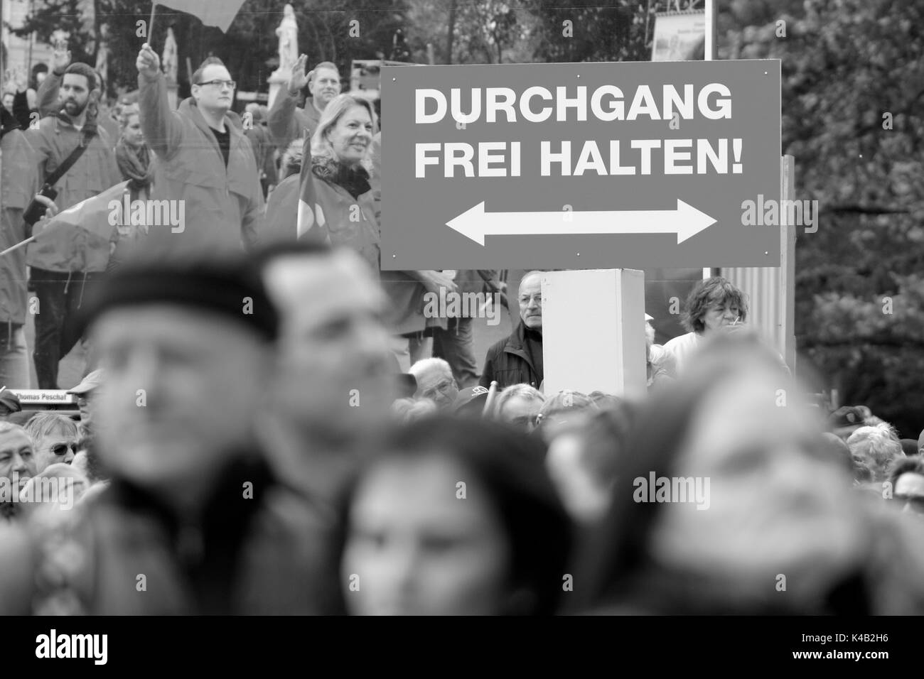 Keep the passage clear hi-res stock photography and images - Alamy