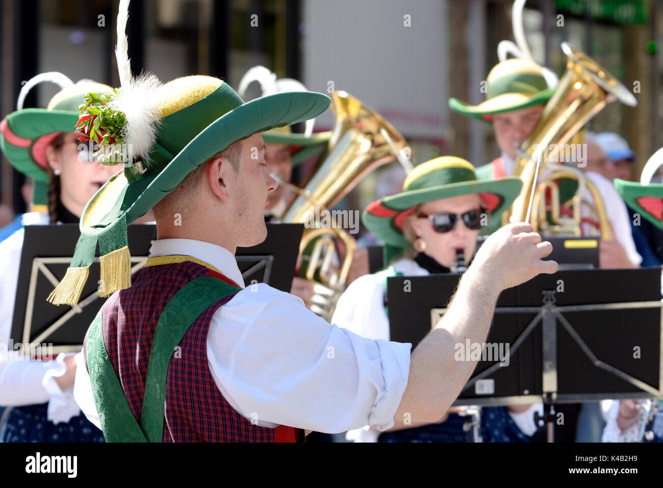 Austrian Wind Music Stock Photo - Alamy