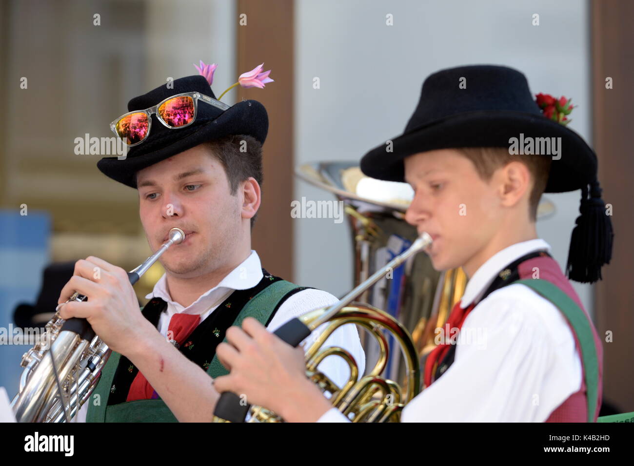 Austrian Wind Music Stock Photo - Alamy
