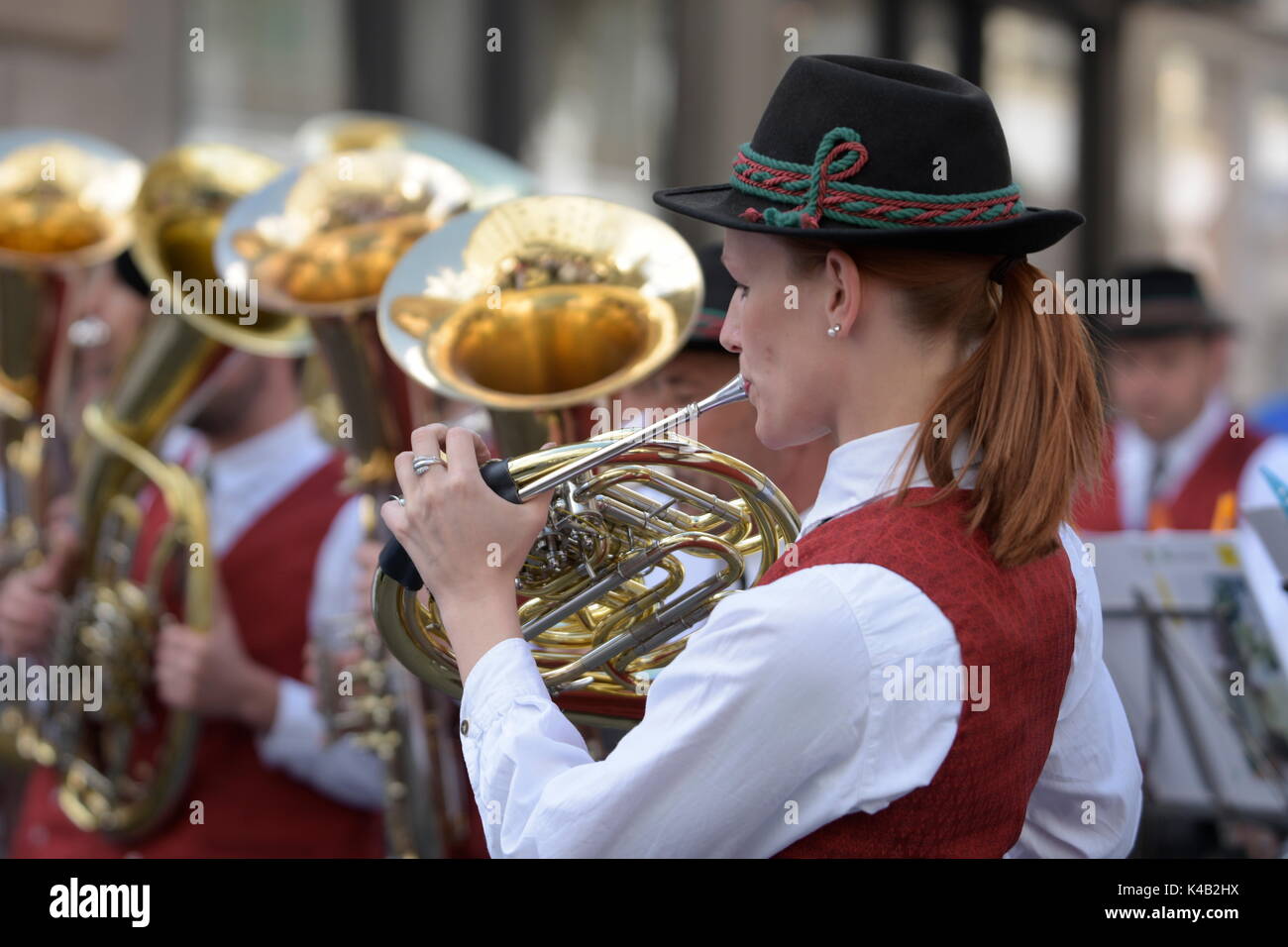 Austrian Wind Music Stock Photo - Alamy