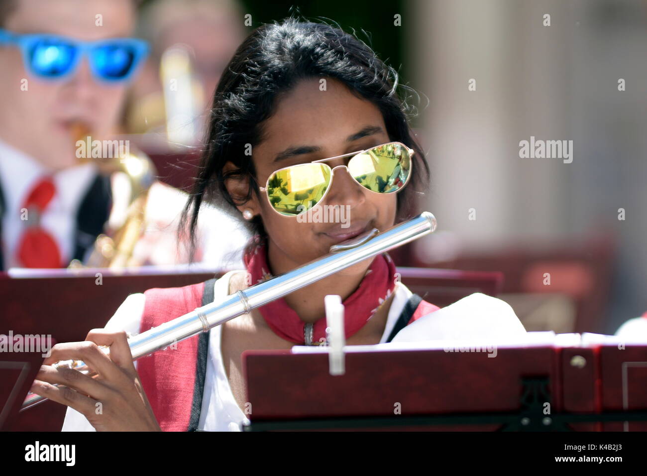 Austrian Wind Music Stock Photo - Alamy