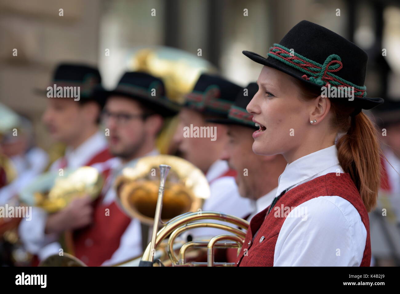Austrian Wind Music Stock Photo - Alamy