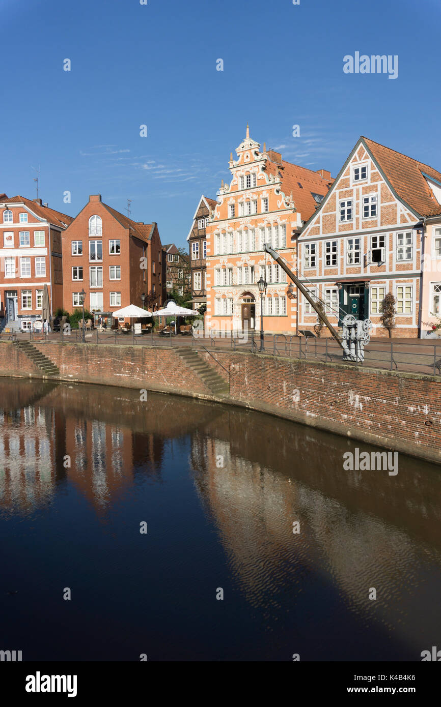 Old Harbour, Hanseatic City Of Stade, Lower Saxony, Germany, Europe ...