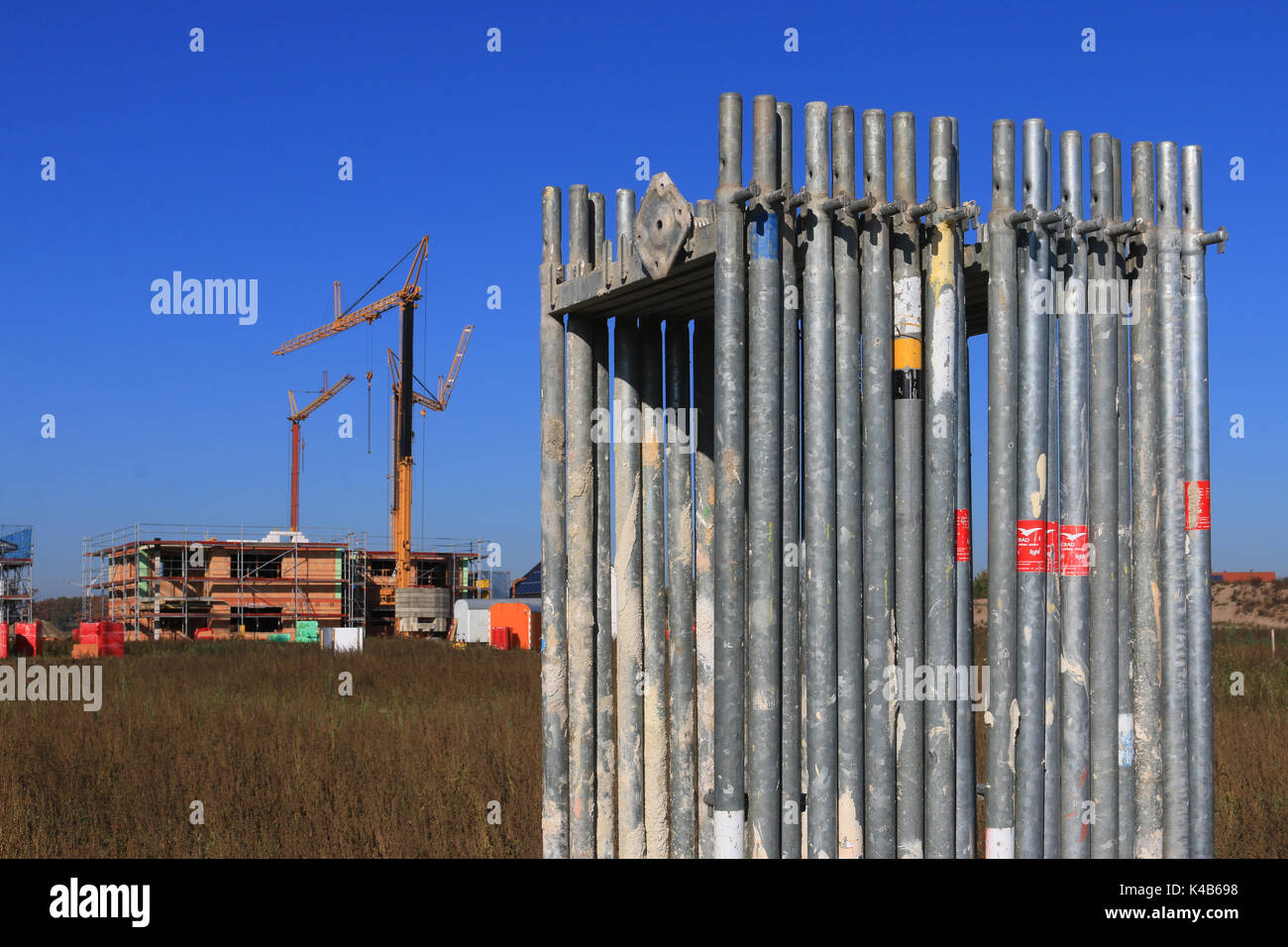 New Building Area Stock Photo - Alamy