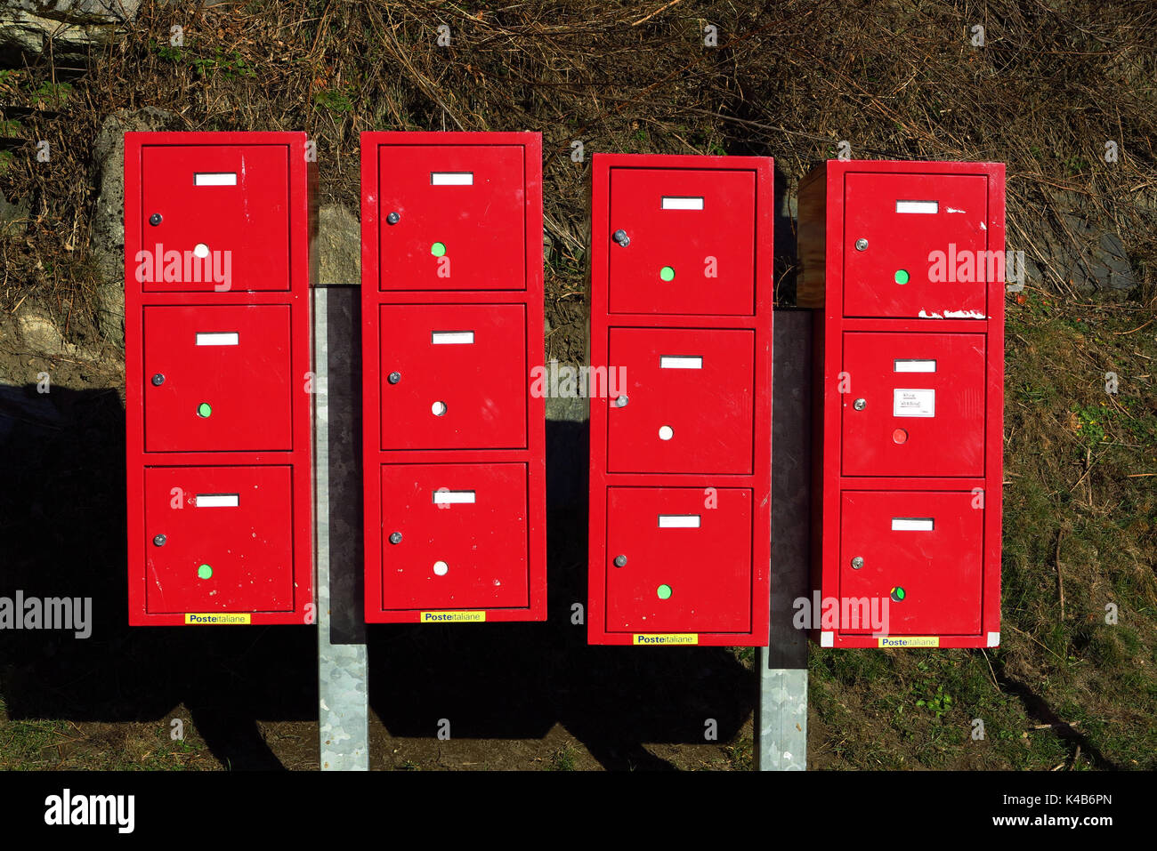Italian mailboxes hi-res stock photography and images - Alamy