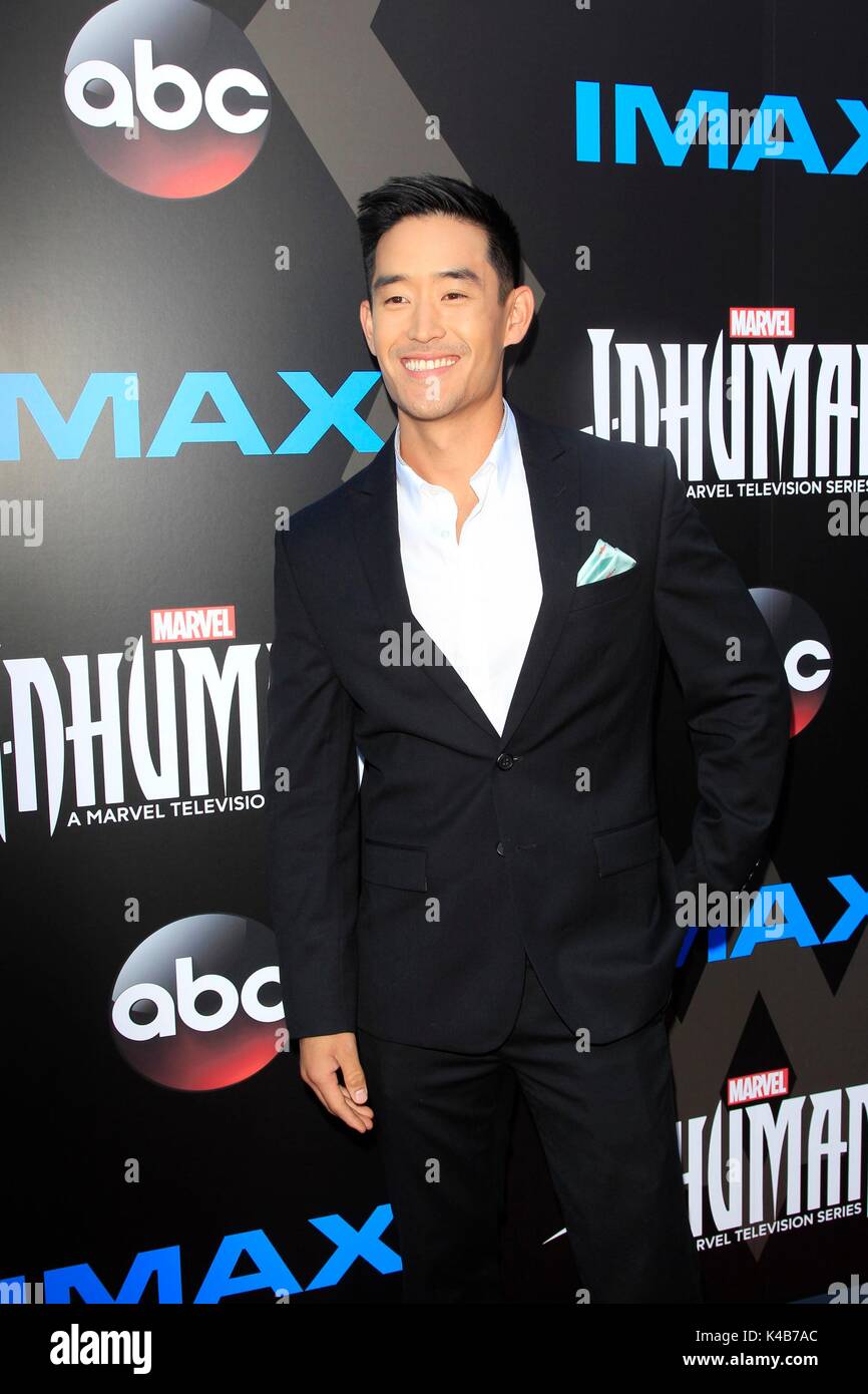 Los Angeles, CA, USA. 28th Aug, 2017. Mike Moh at arrivals for MARVEL'S ...