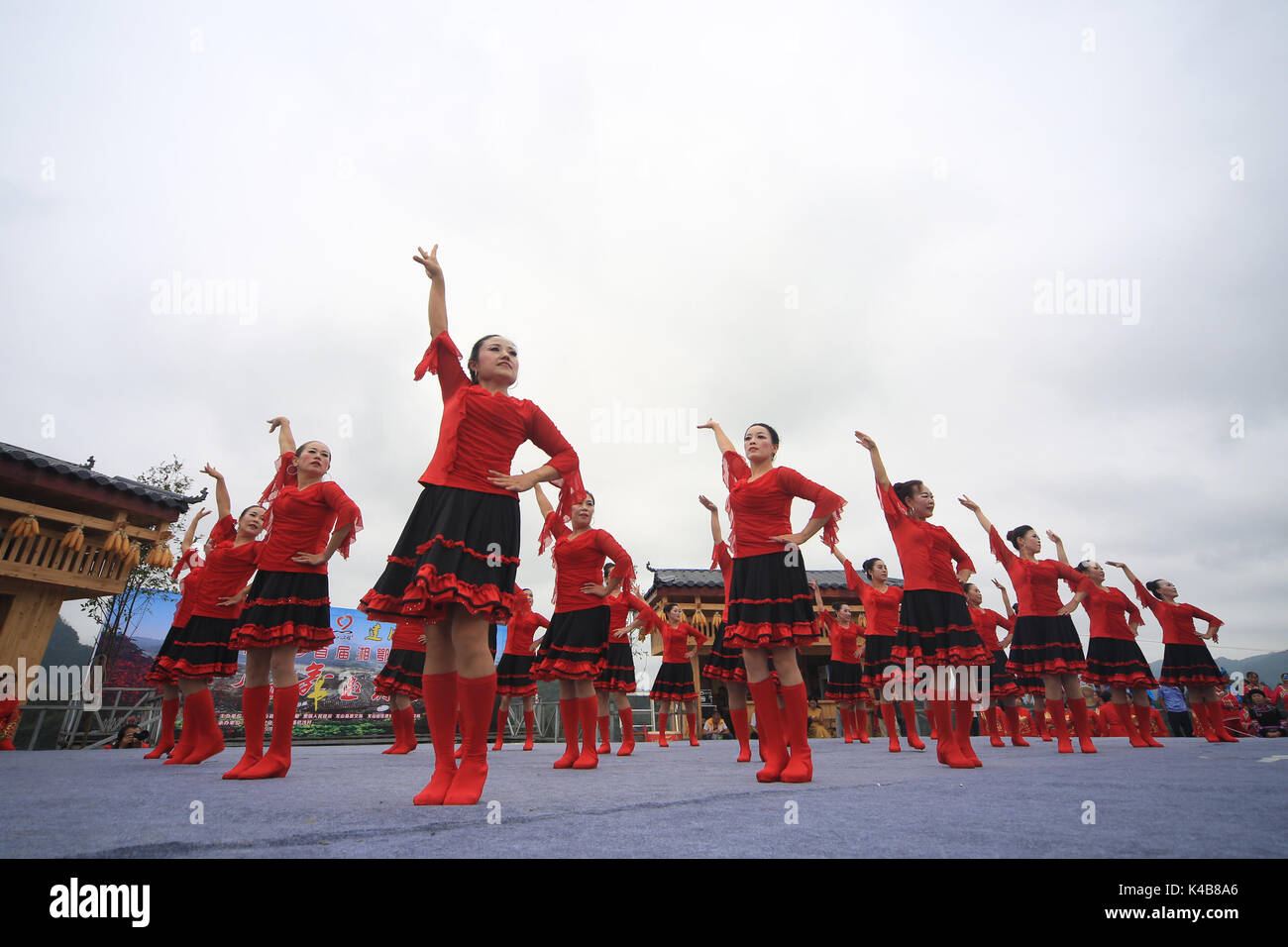 Xiangxi, Longshan County of central China's Hunan Province. 5th Sep ...