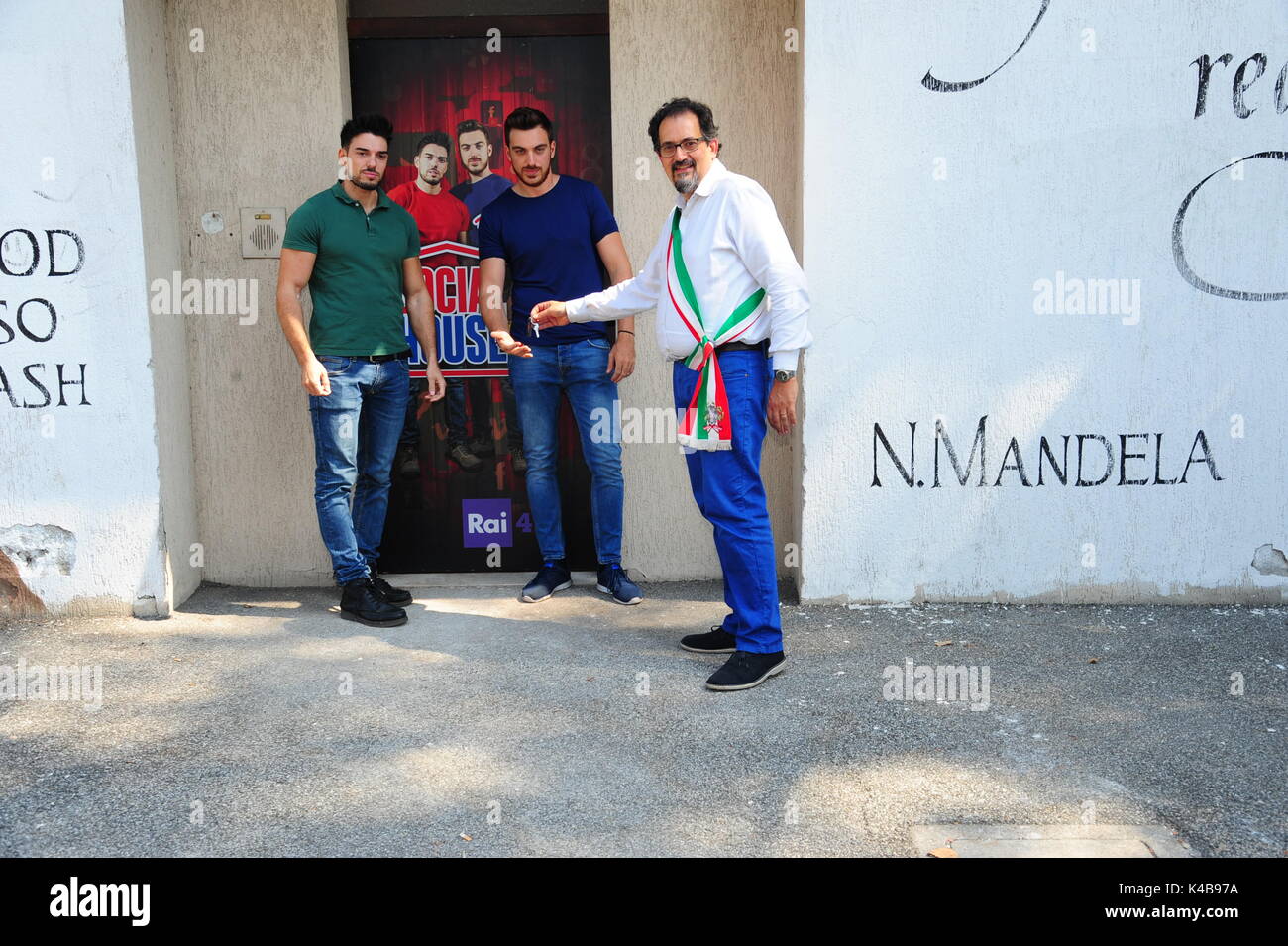 Cassina De Pecchi, 05/09/2017 Presentation of the new Rai4 "Social ...