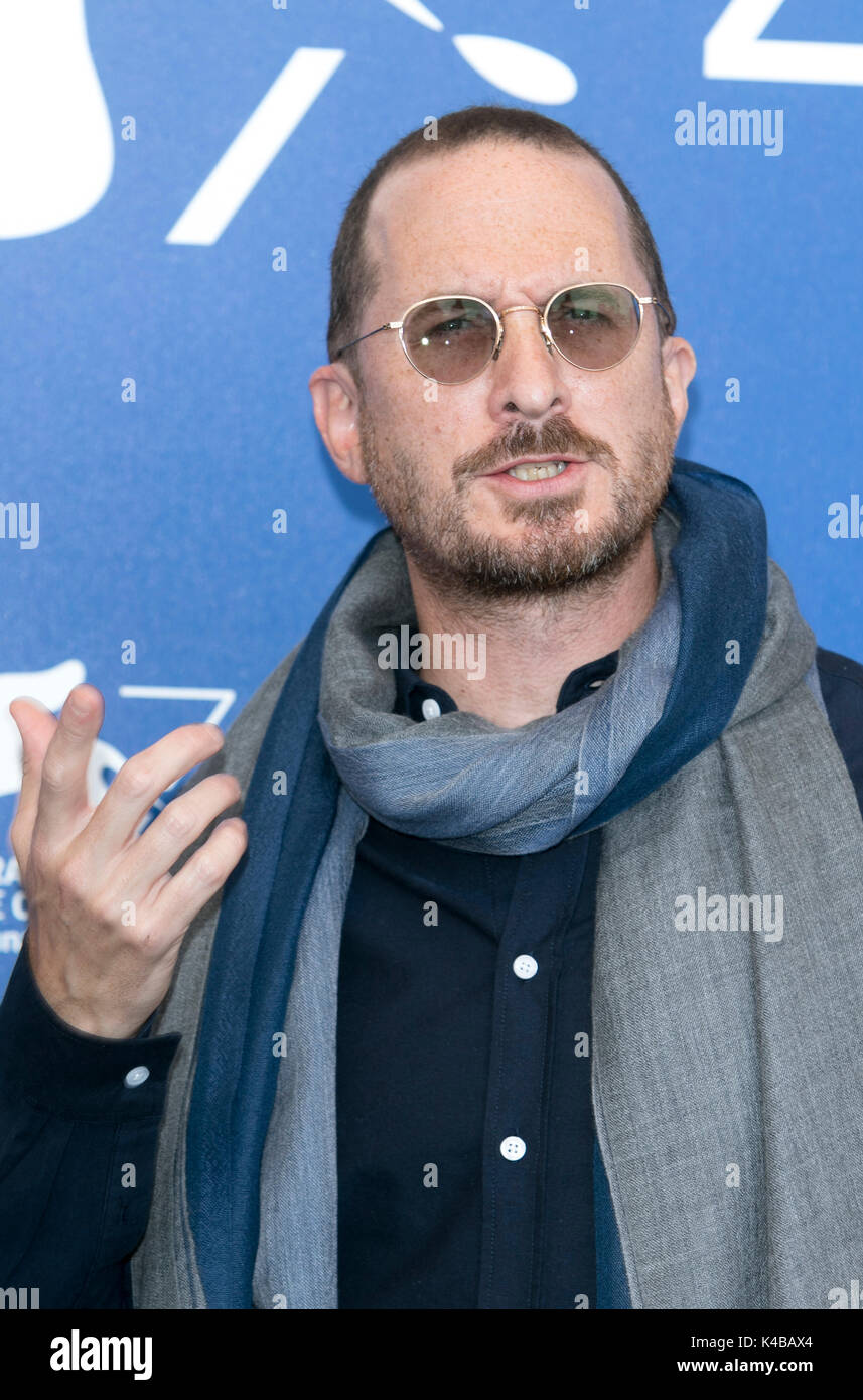 Venice, Italy. 05th Sep, 2017. Director Darren Aronofsky attends the ...