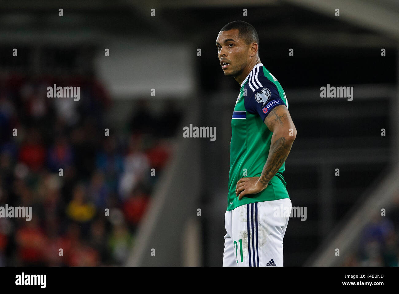 Josh magennis windsor park hi-res stock photography and images - Alamy