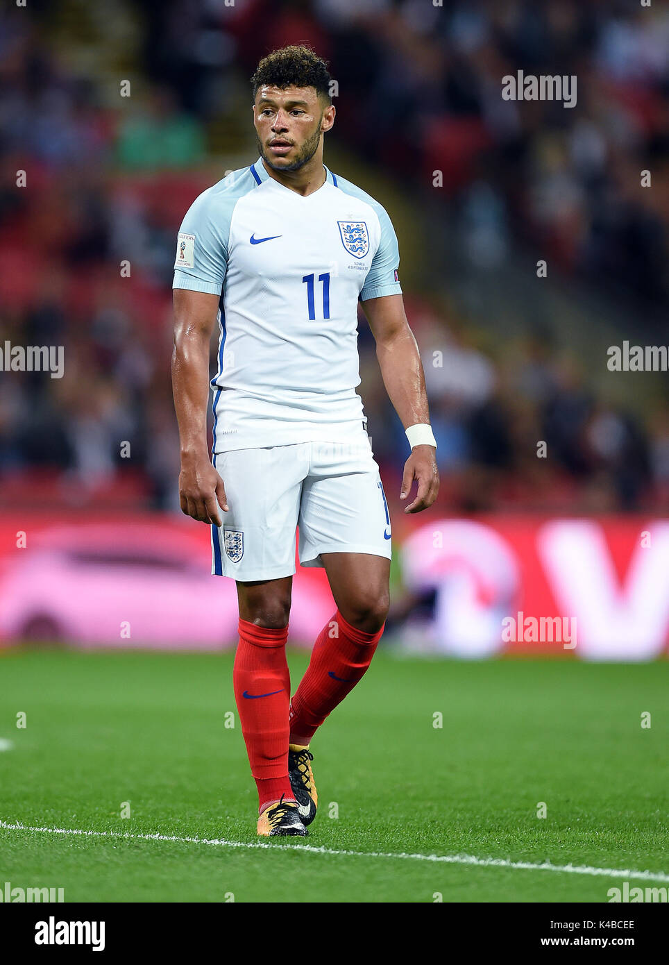 ALEX OXLADE-CHAMBERLAIN OF ENG ENGLAND V SLOVAKIA WEMBLEY STADIUM ...